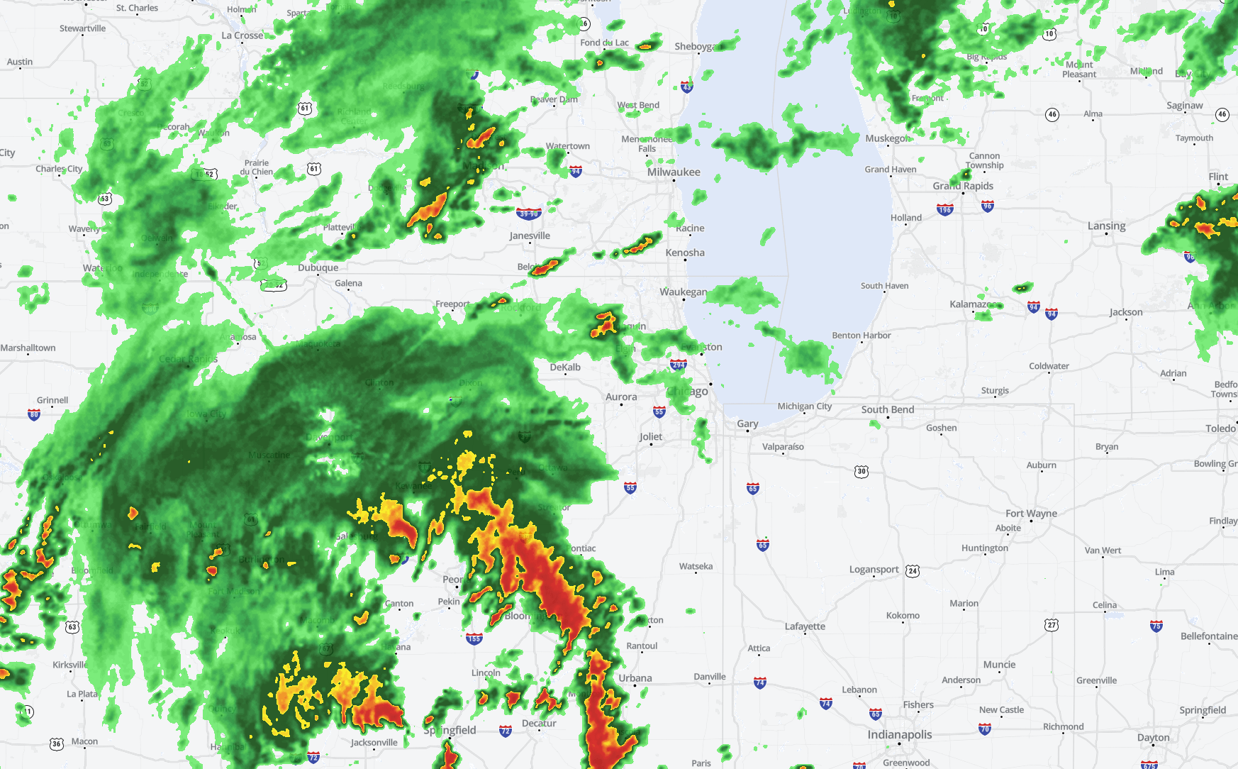 Live radar for Chicago, suburbs: Track storms moving across the region