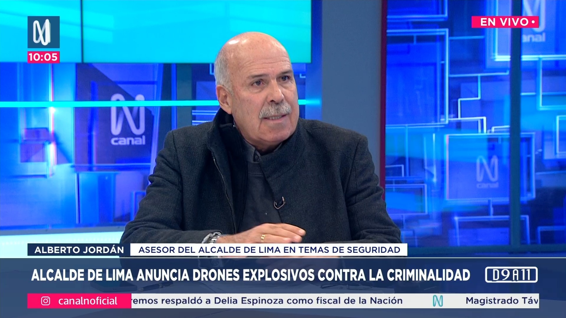 Alberto Jordán niega que drones sean tipo kamikaze