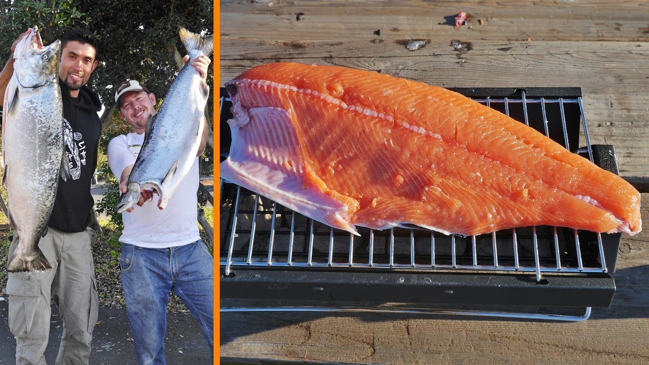 Hook and Cook Fresh Wild Pacific Salmon! 🐟