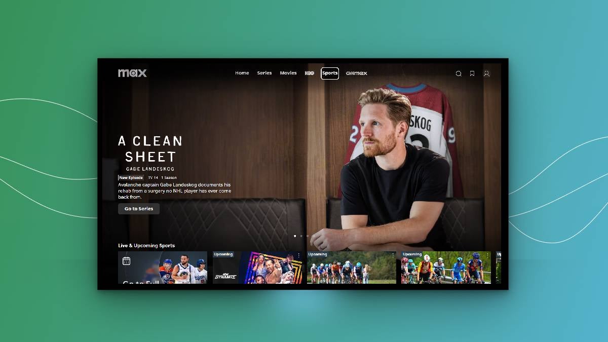 Which sports are found on HBO Max?