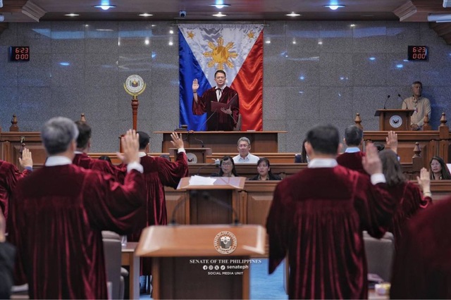 Spokespersons clash on Senate impeachment court's requirements
