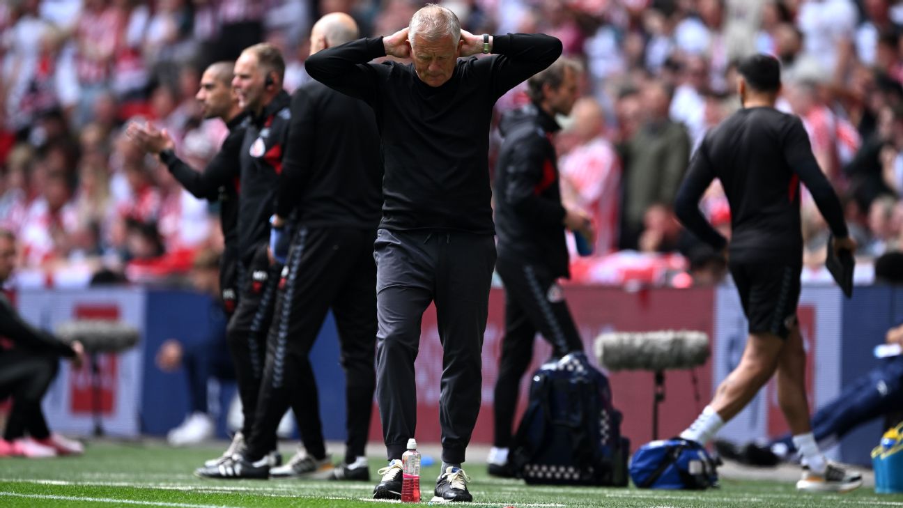 Chris Wilder sacked by Sheffield United after playoff final loss