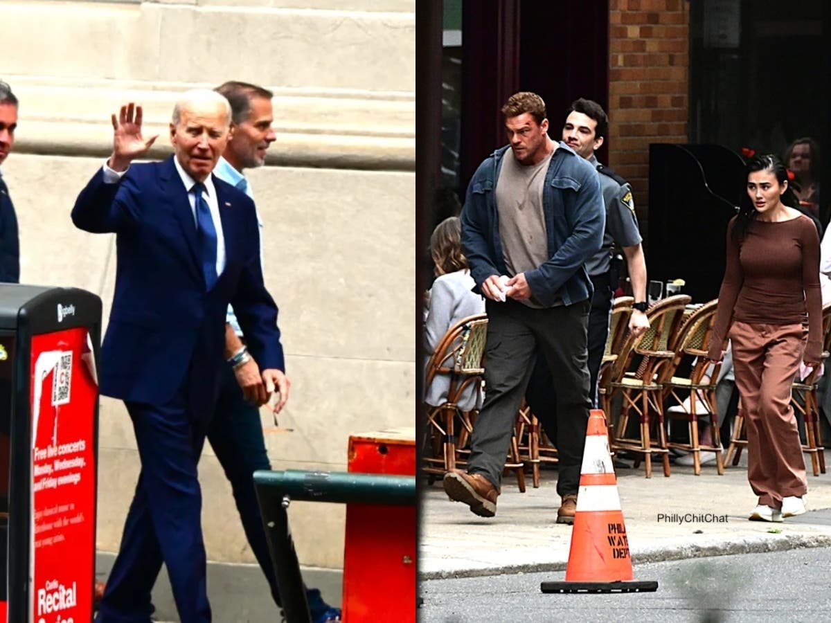 President Joe Biden, 'Reacher' Star Spotted At Philadelphia Restaurant