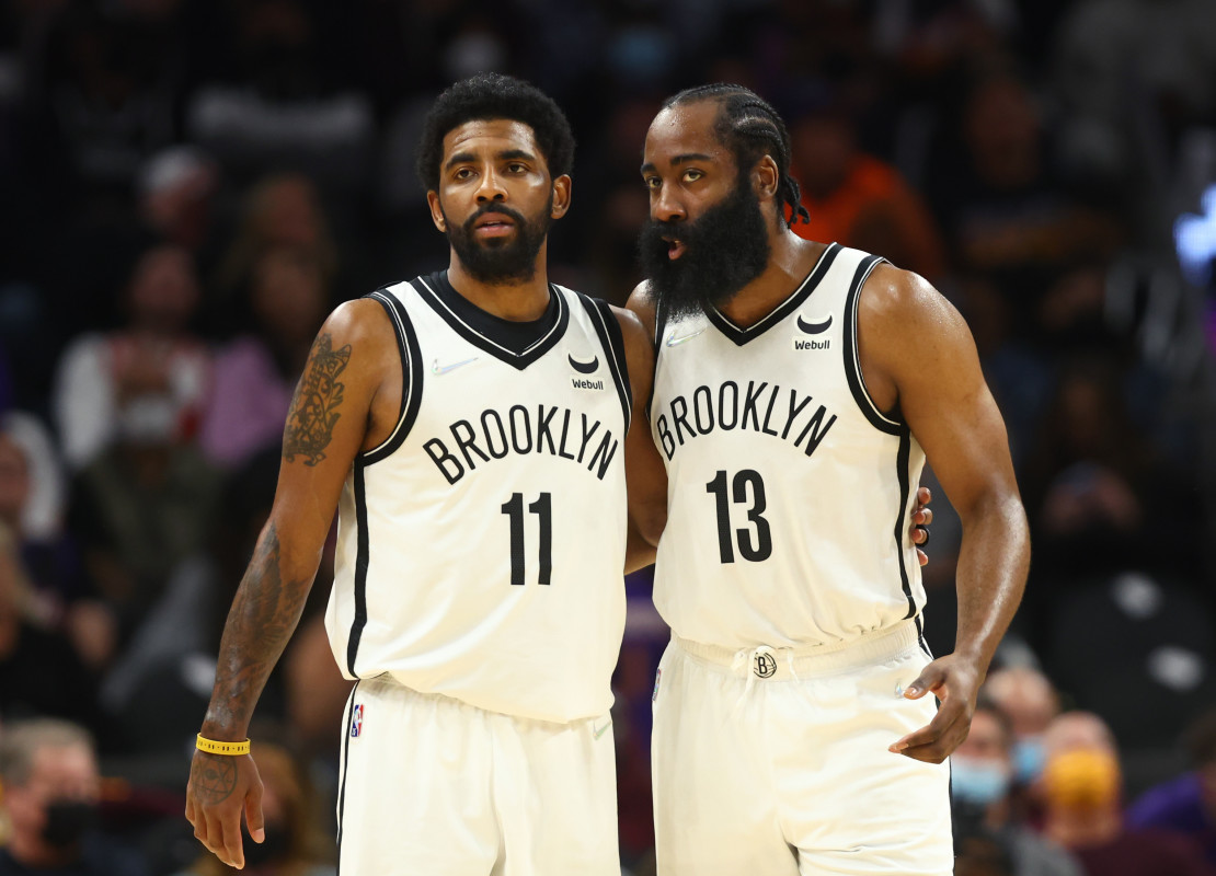 Kyrie Irving, James Harden Named in Celtics Trade Report