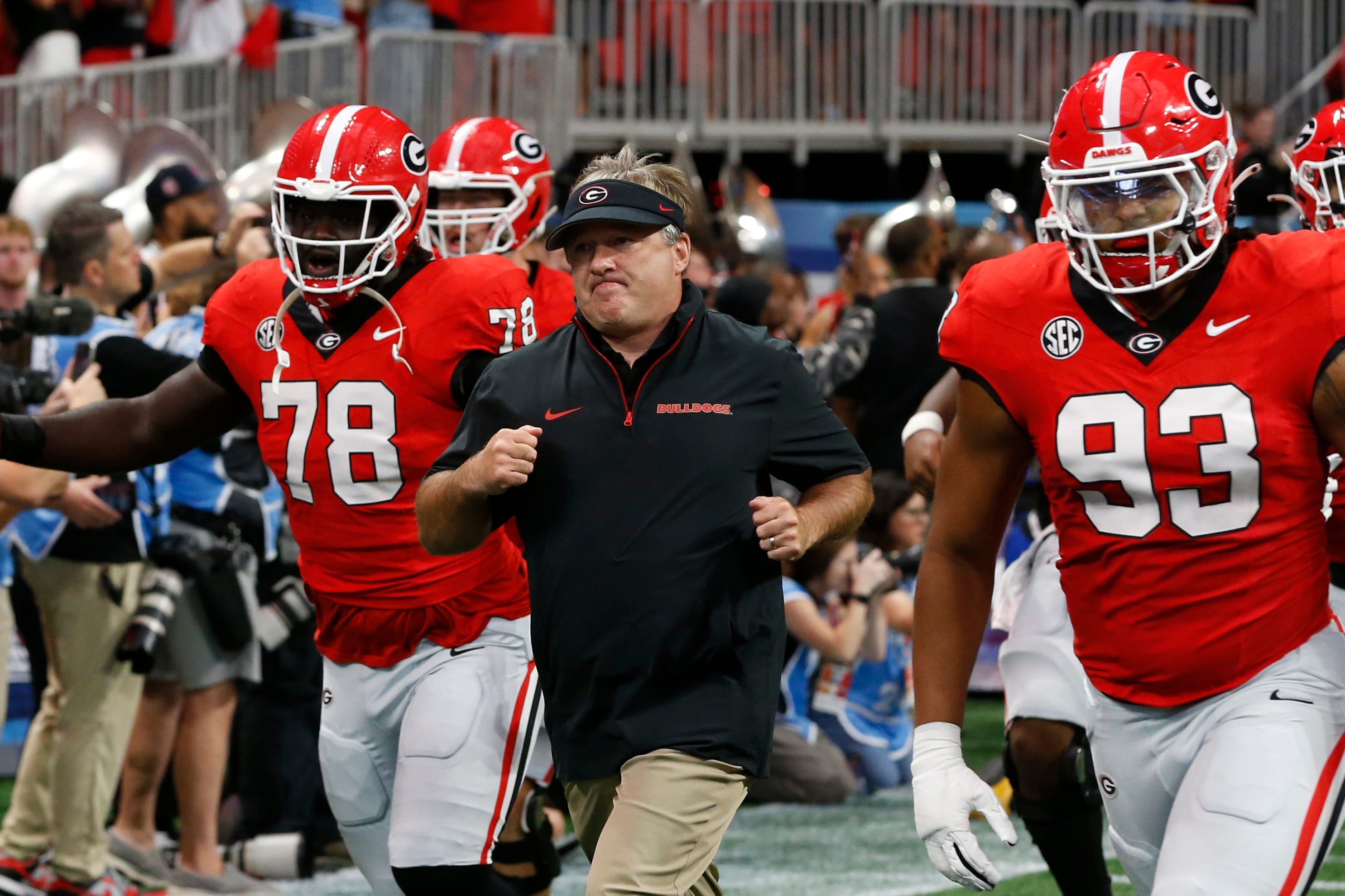 Georgia football's 2025 AP Poll preseason ranking revealed