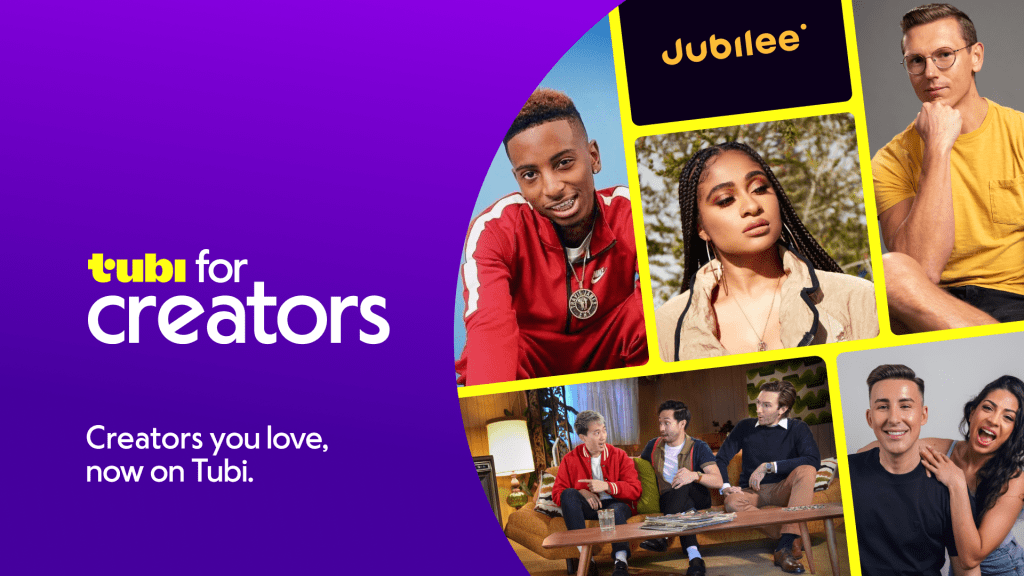 Tubi Embraces Creators, Adding Episodic Videos From Six Established Personalities And Naming ...