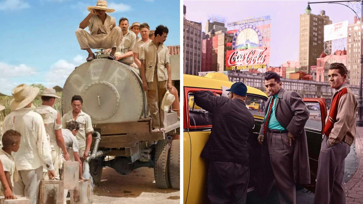 19 Colorized Photos From The Early To Mid-1950s