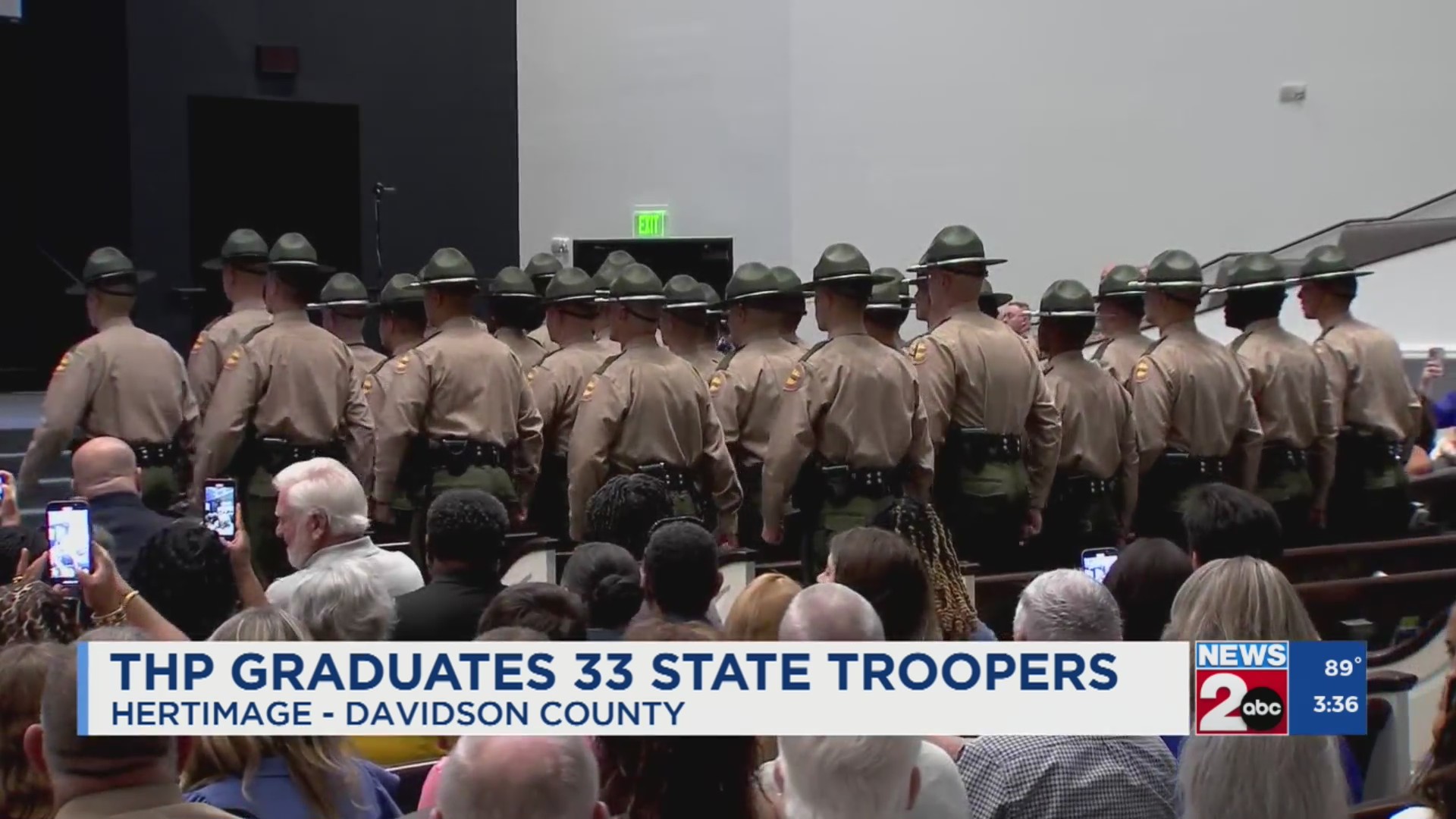 Tennessee Highway Patrol graduates 33 state troopers
