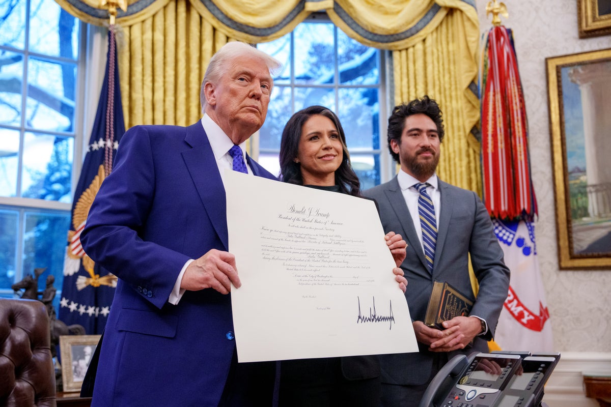 The shadow war raging in DC over Iran pits Donald Trump vs. Tulsi ...