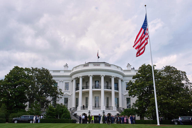 Trump remakes the White House with new flagpoles