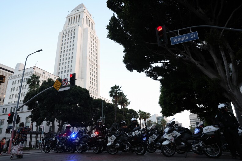 Downtown LA residents and businesses deal with fallout from weeklong curfew
