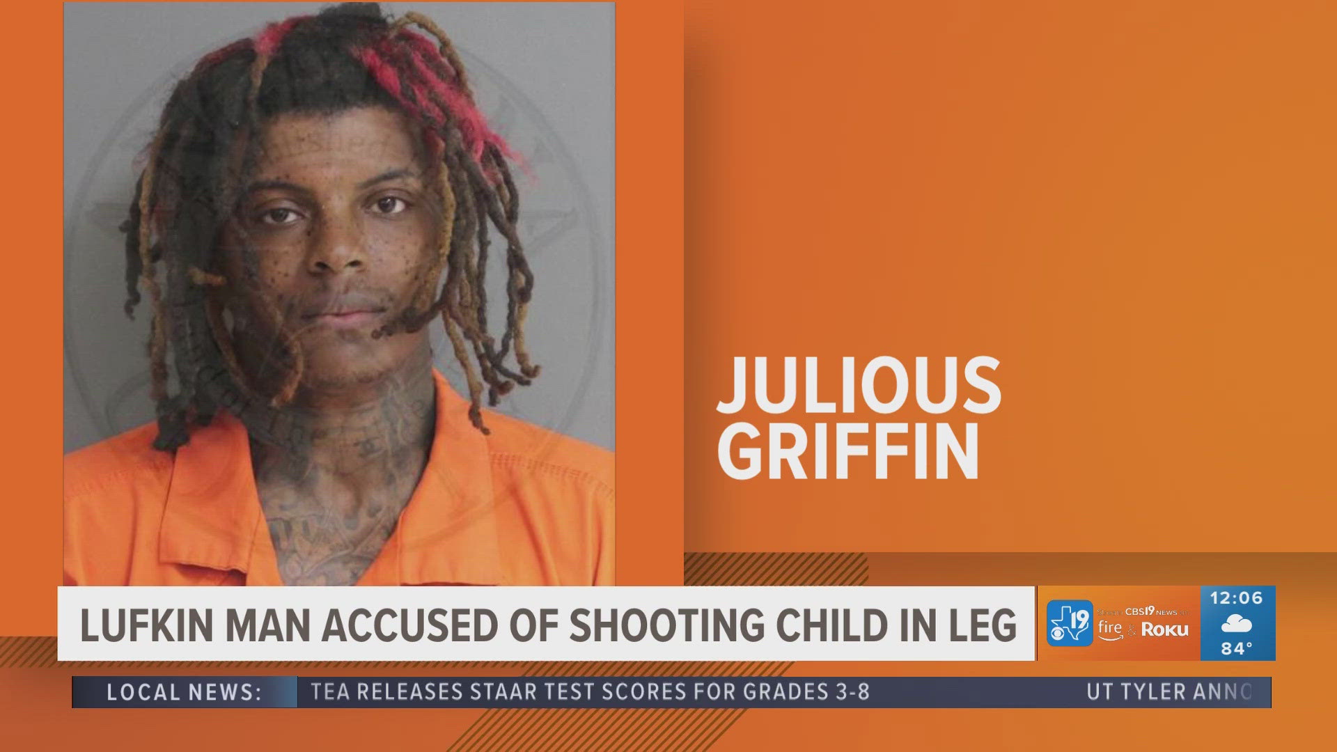 East Texas man arrested after child shot in leg