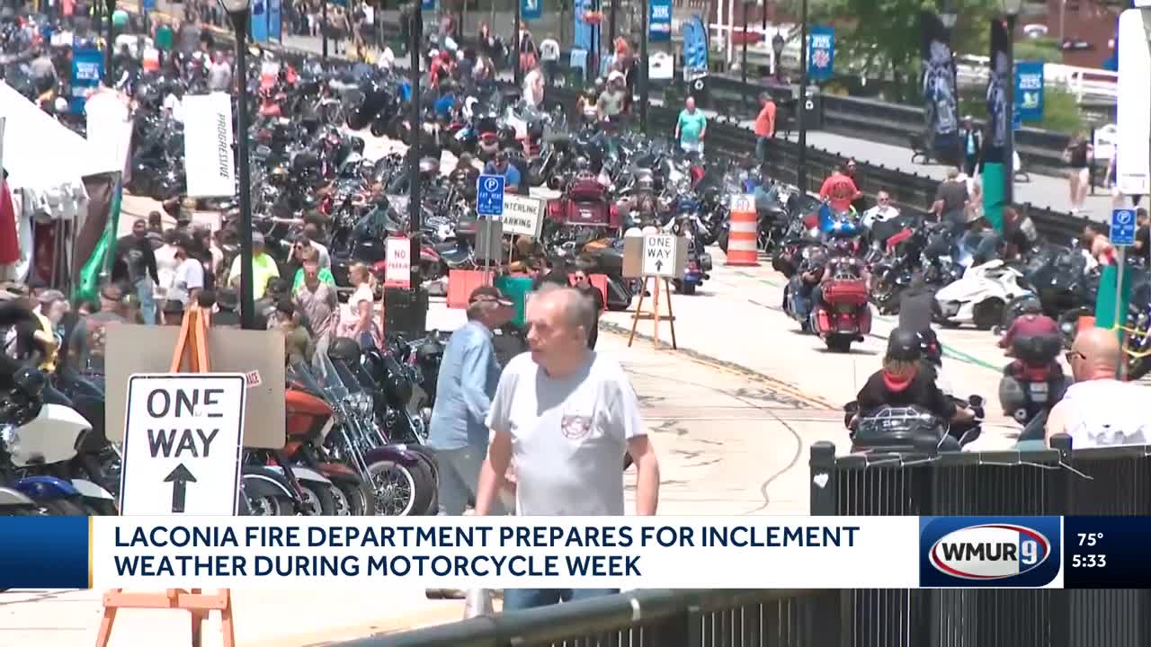Laconia safety officials prepare for severe weather during Motorcycle Week