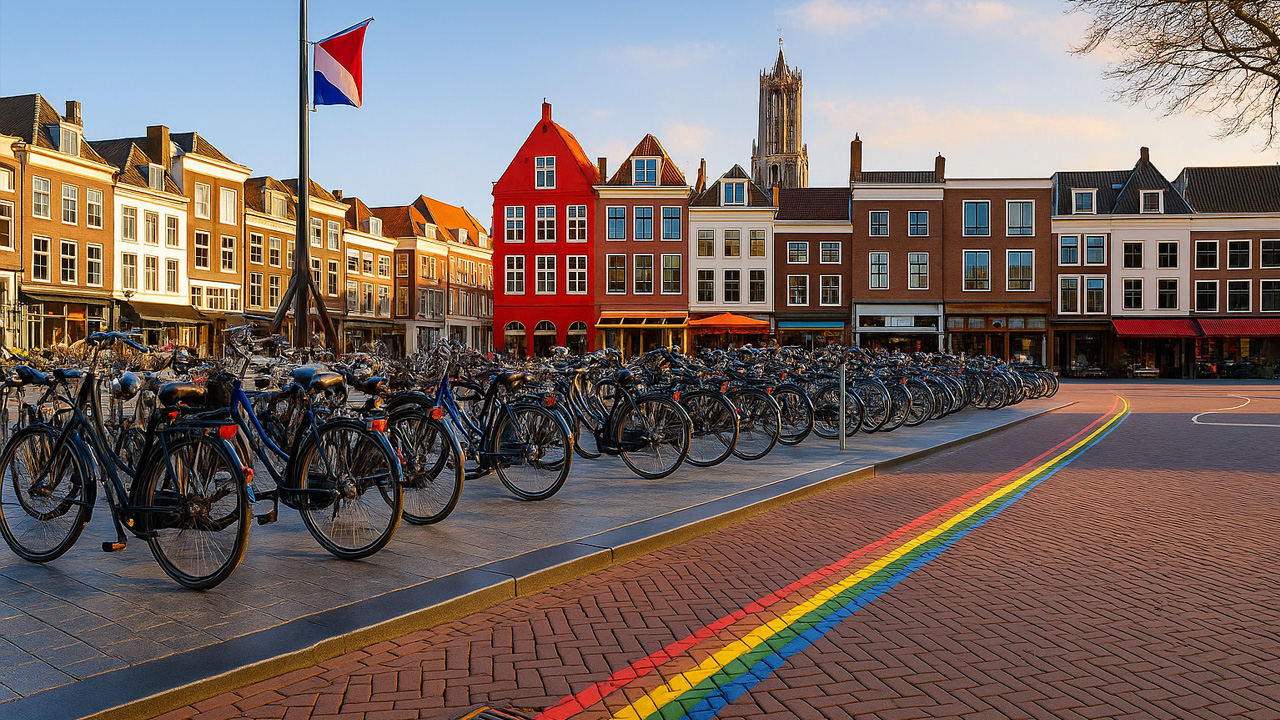 Utrecht Walking Tour 2025 in 4K – Journey Through the Historic Dutch City