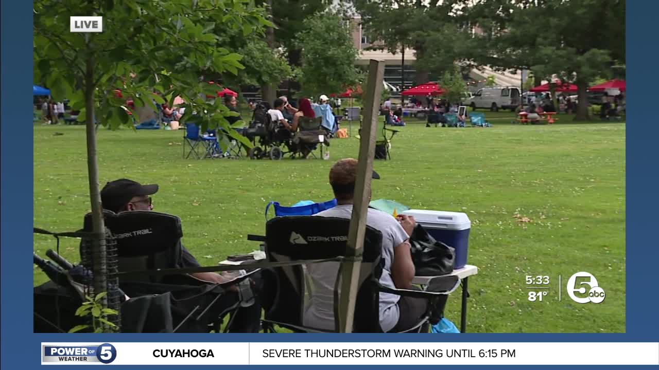 1st Wade Oval Wednesday kicks off at University Circle