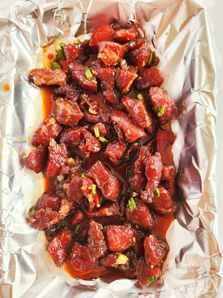 Broiled Korean beef bulgogi