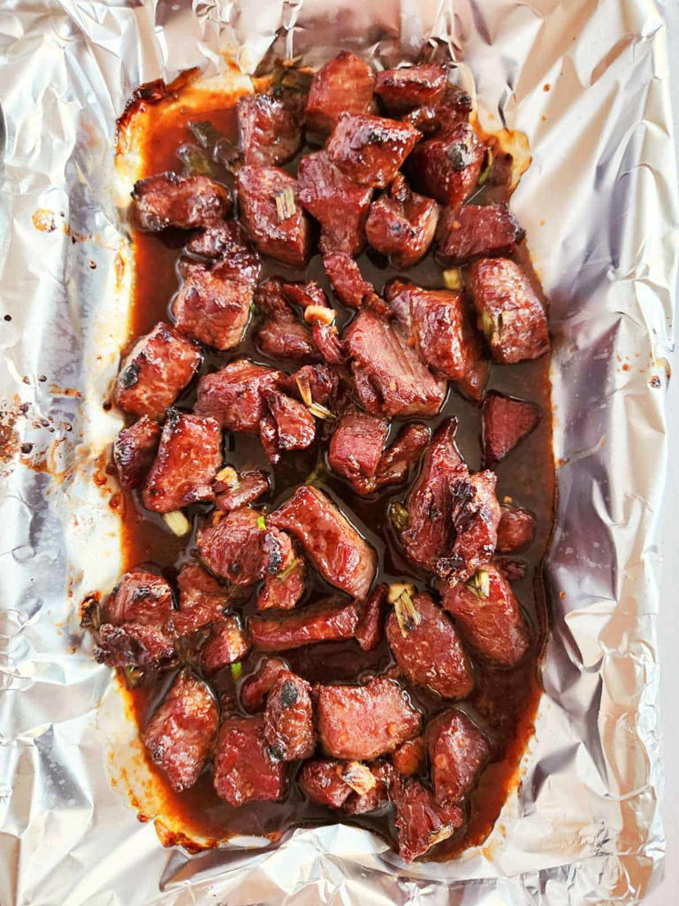 Broiled Korean beef bulgogi
