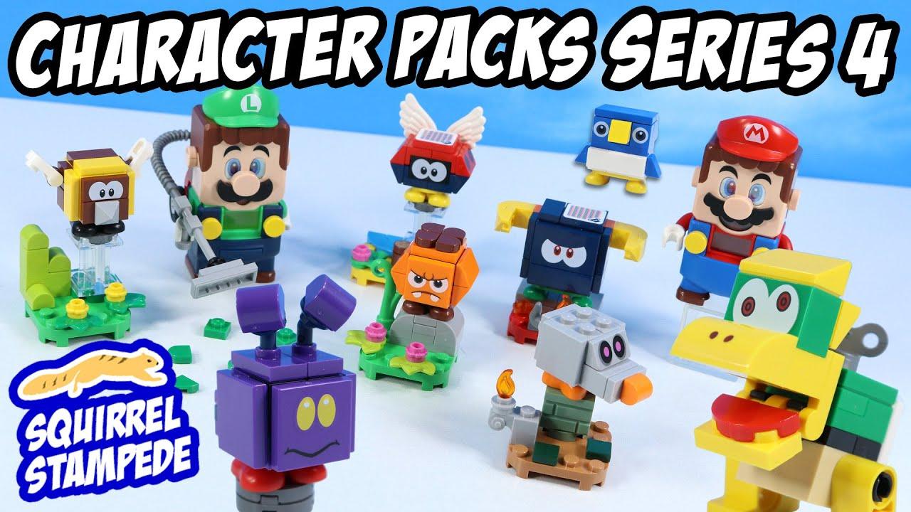 Lego Super Mario Character Packs Series 4 Speed Building Review