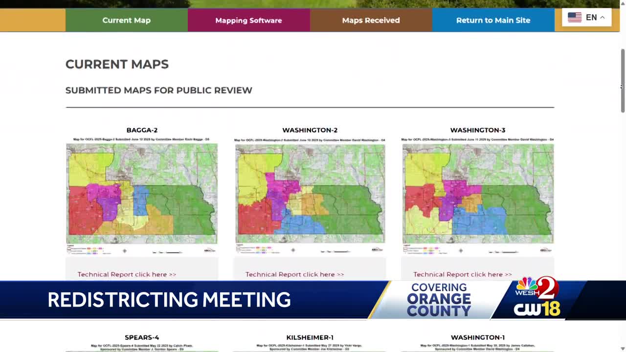 Orange Co. redistricting advisory committee continues looking at new ...