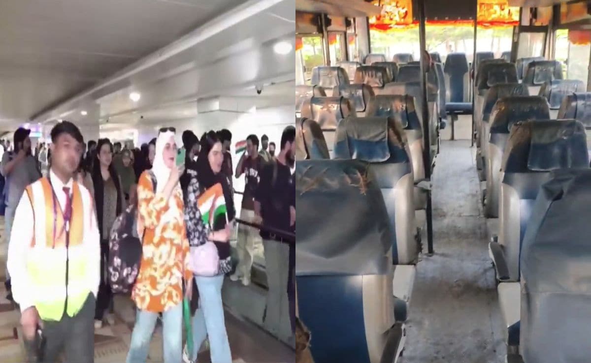 Students Back From Iran Flag Poor Bus Condition, Omar Abdullah Responds