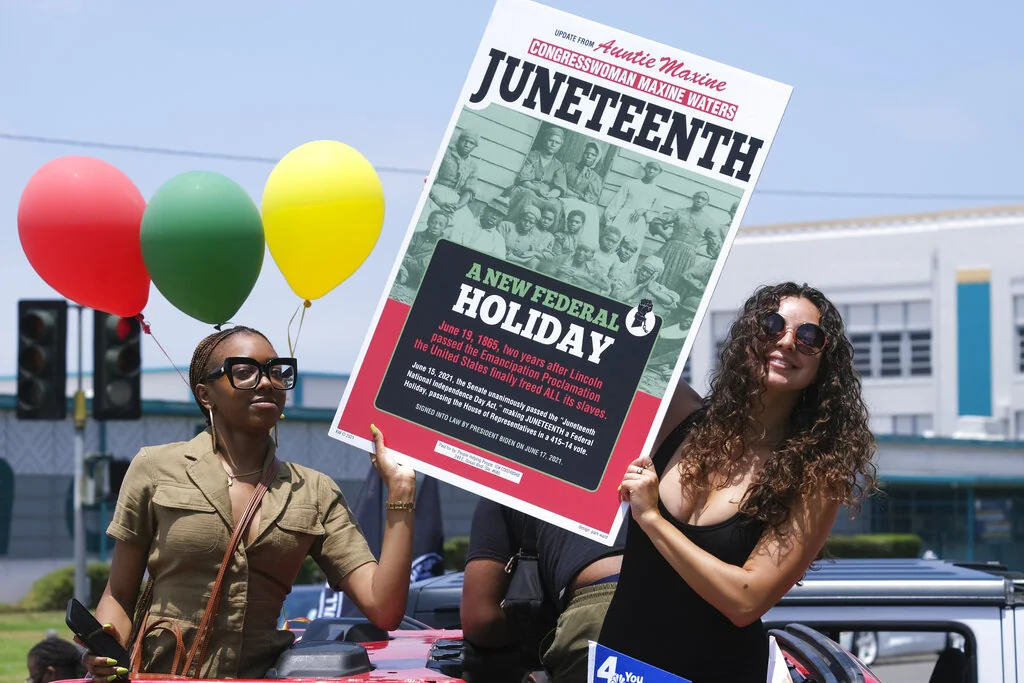 White House lists no Juneteenth celebration plans for Trump