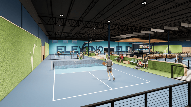 Patriot Place to open major indoor pickleball complex this fall