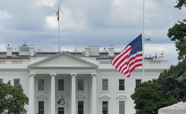 New Massive US Flags Installed at White House