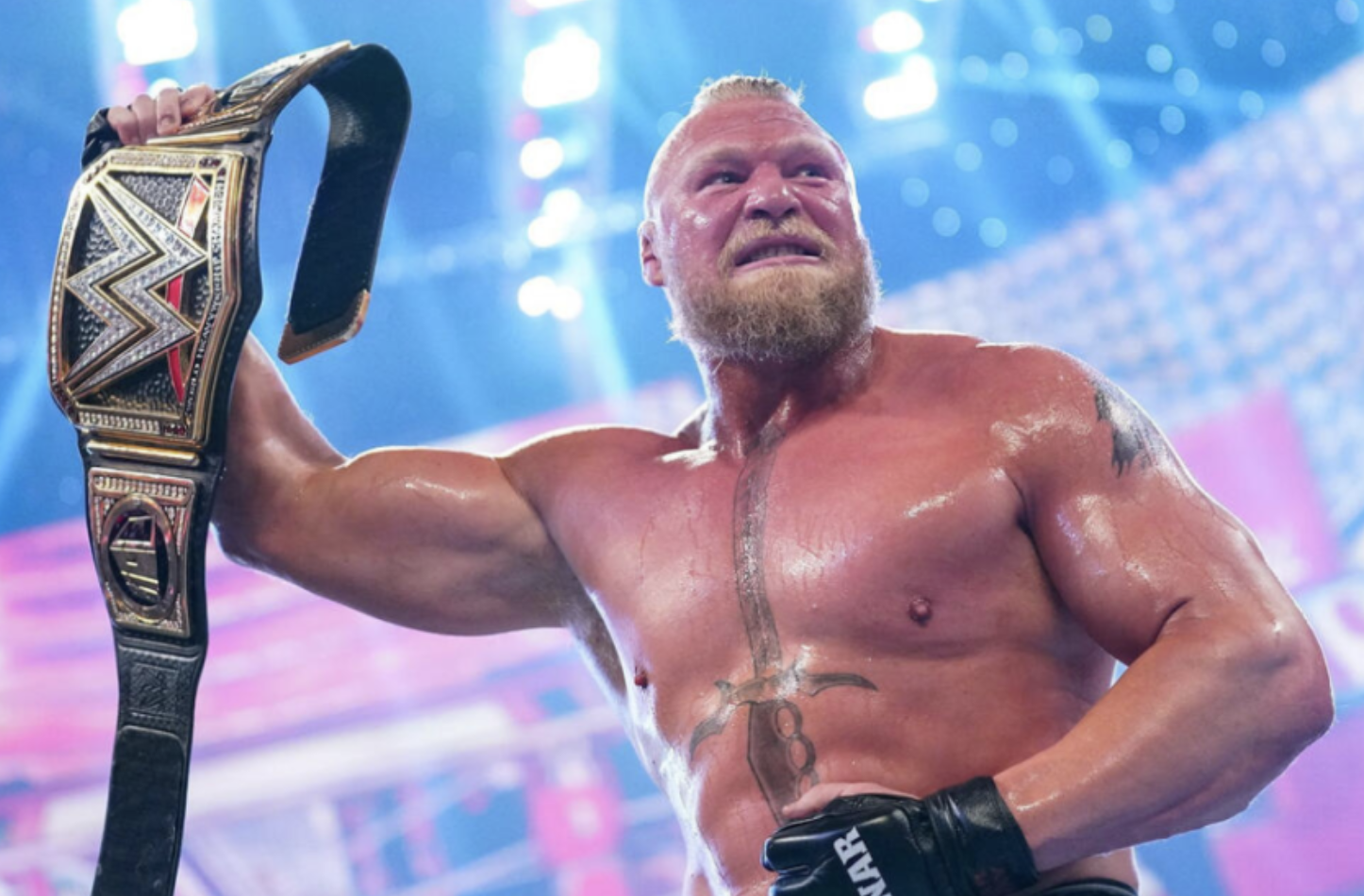 Brock Lesnar ditches long hair style to bring back old look in new photo