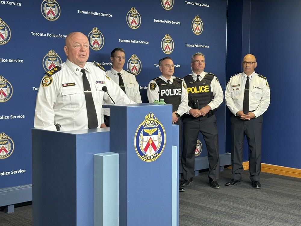 Toronto cops say 20 arrested, more than 100 charges in Project Yankee