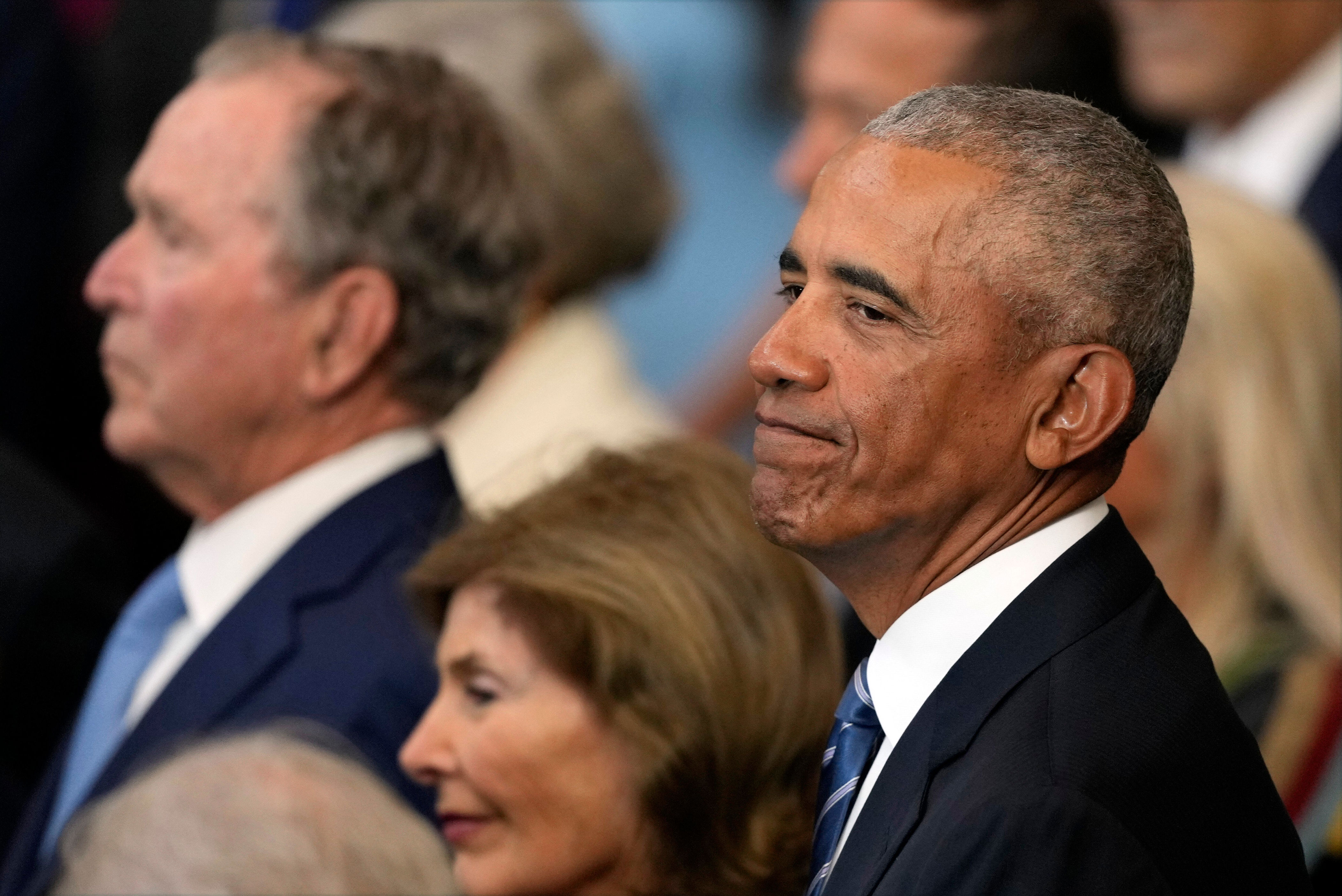 Obama Says U.S. Moving 'Dangerously Close' To Autocracy Under Trump