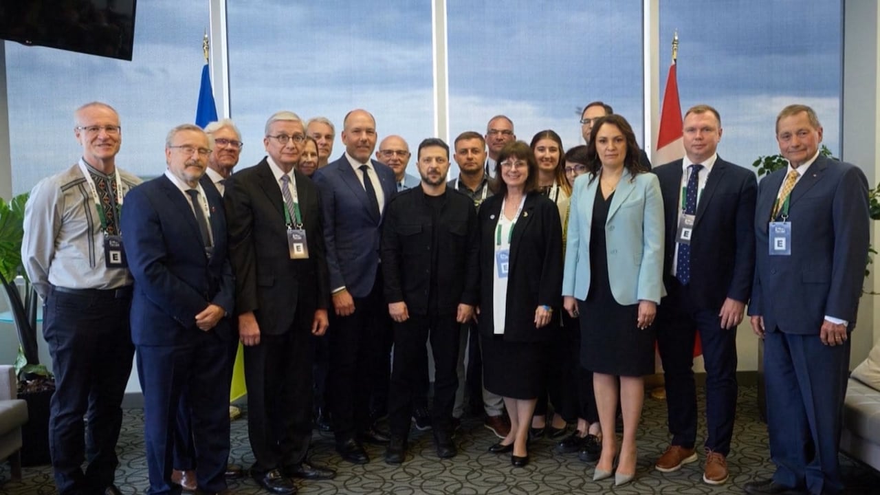 'Everyone was excited': Ukrainians in Calgary meet with 'tired ...