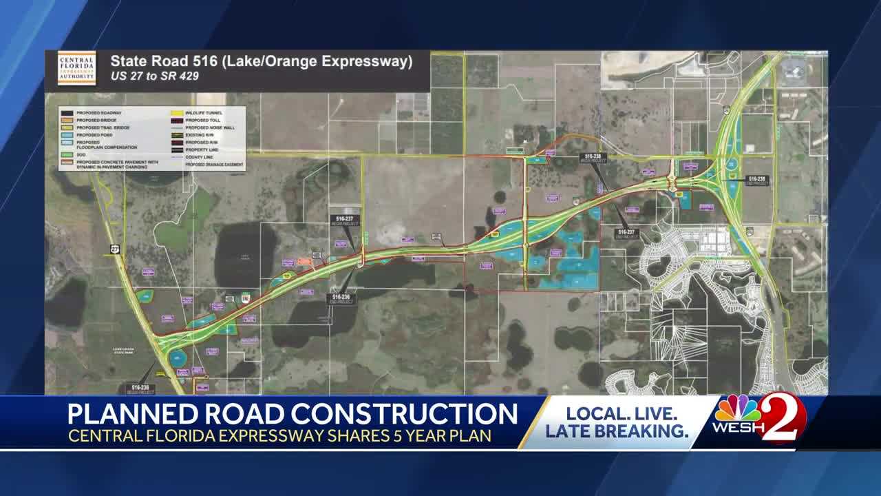 CFX approves $4.2 billion five-year plan to build new roads and lanes