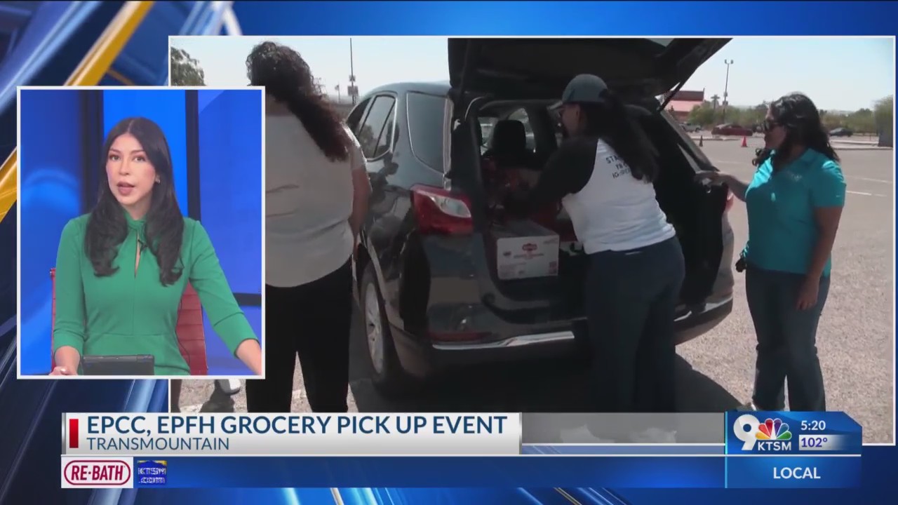 EPCC battles food insecurity in El Paso with grocery pickup event