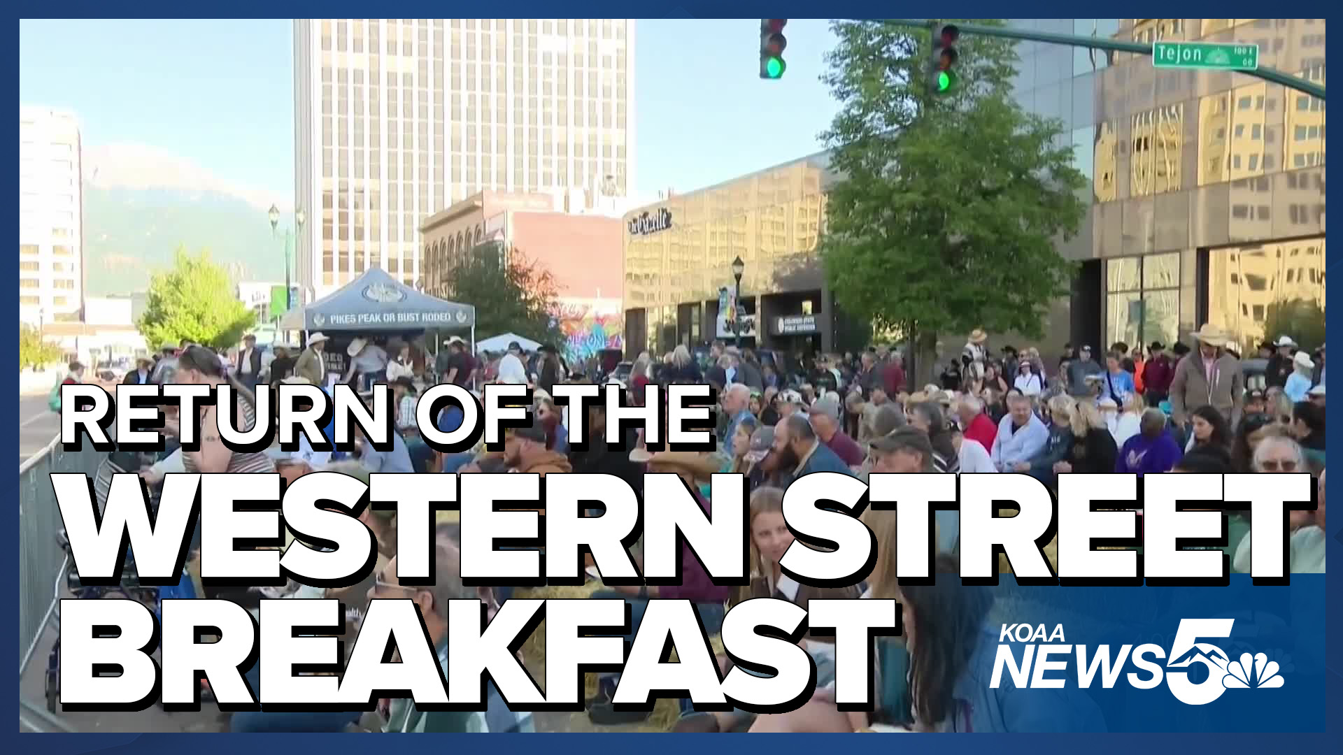 Western Street Breakfast makes annual return