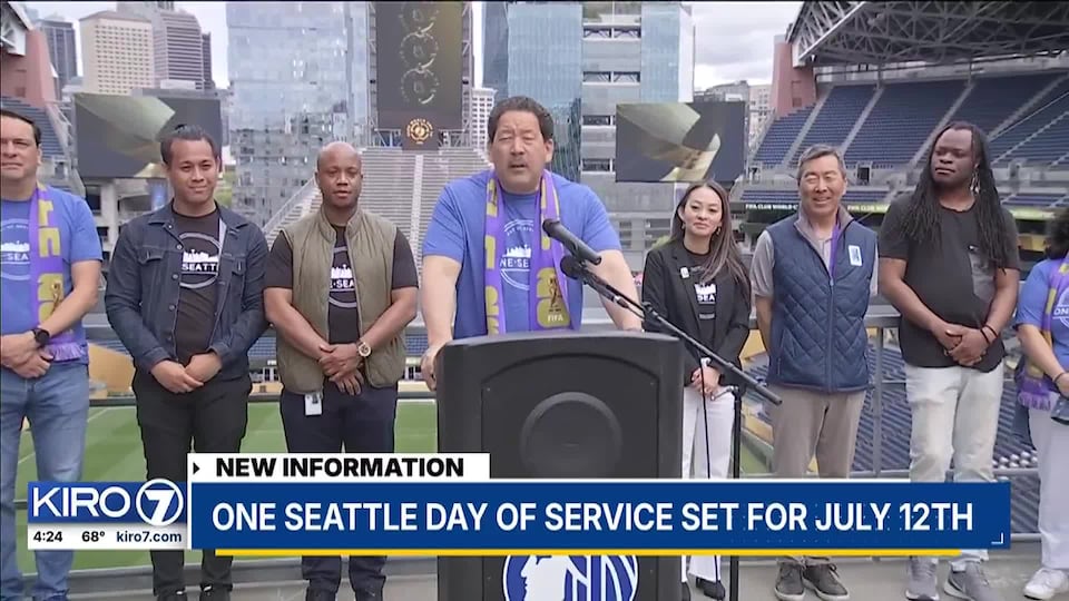 VIDEO: One Seattle Day of Service set for July 12