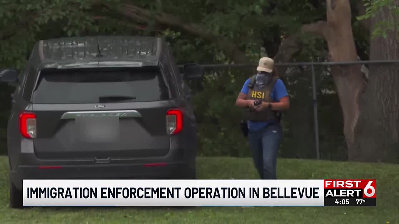 ICE, FBI led operation at Bellevue apartment; suspect in custody