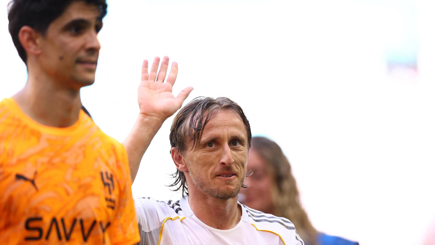 Miami se rinde a Luka Modric con una sonora ovación en su entrada al ...