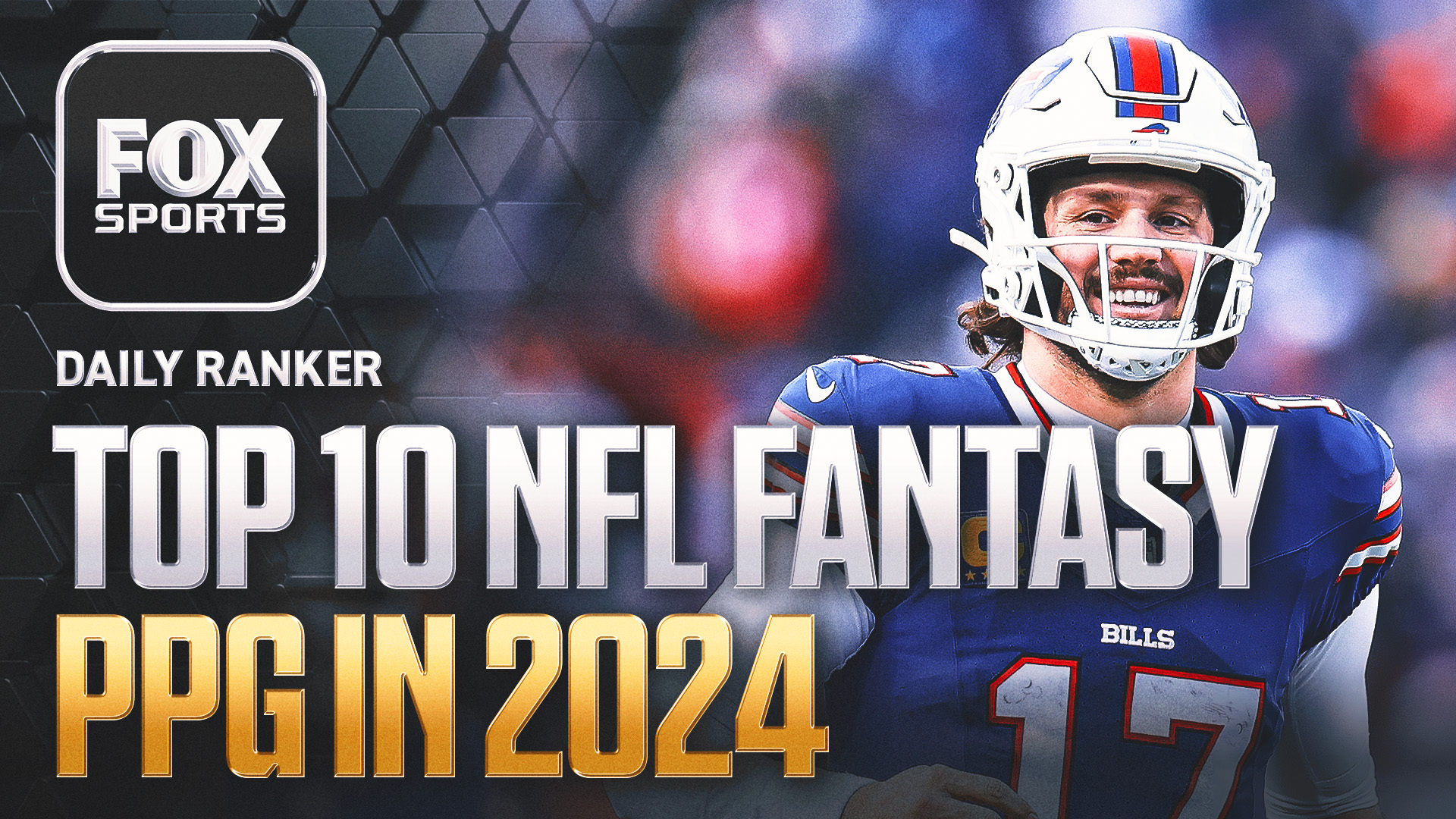 Which 10 Players Averaged the Most Fantasy Points Per Game in 2024?