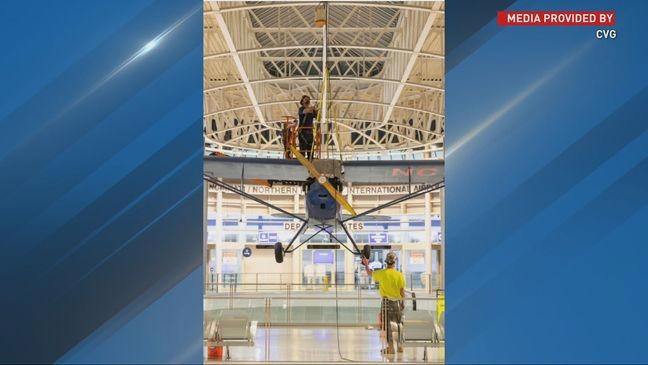 CVG begins major terminal upgrades, relocates historic items