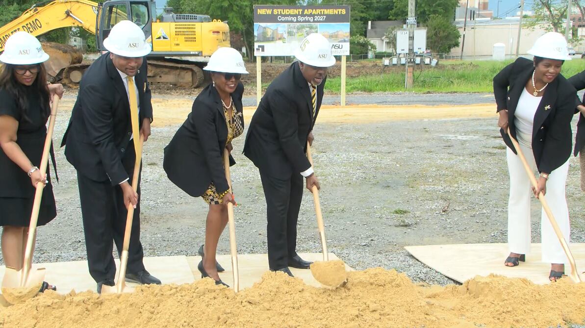 Alabama State University breaks ground on new student apartment complex