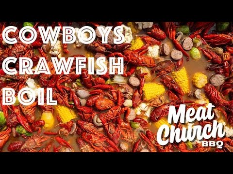 Boil 500 pounds of crawfish for the Dallas Cowboys