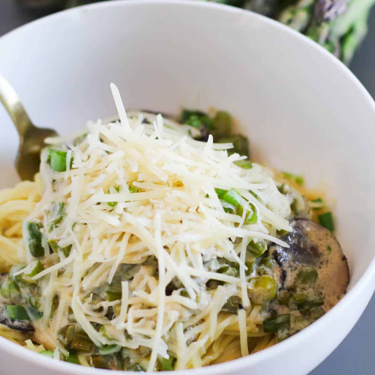 Mushrooms Asparagus Pasta