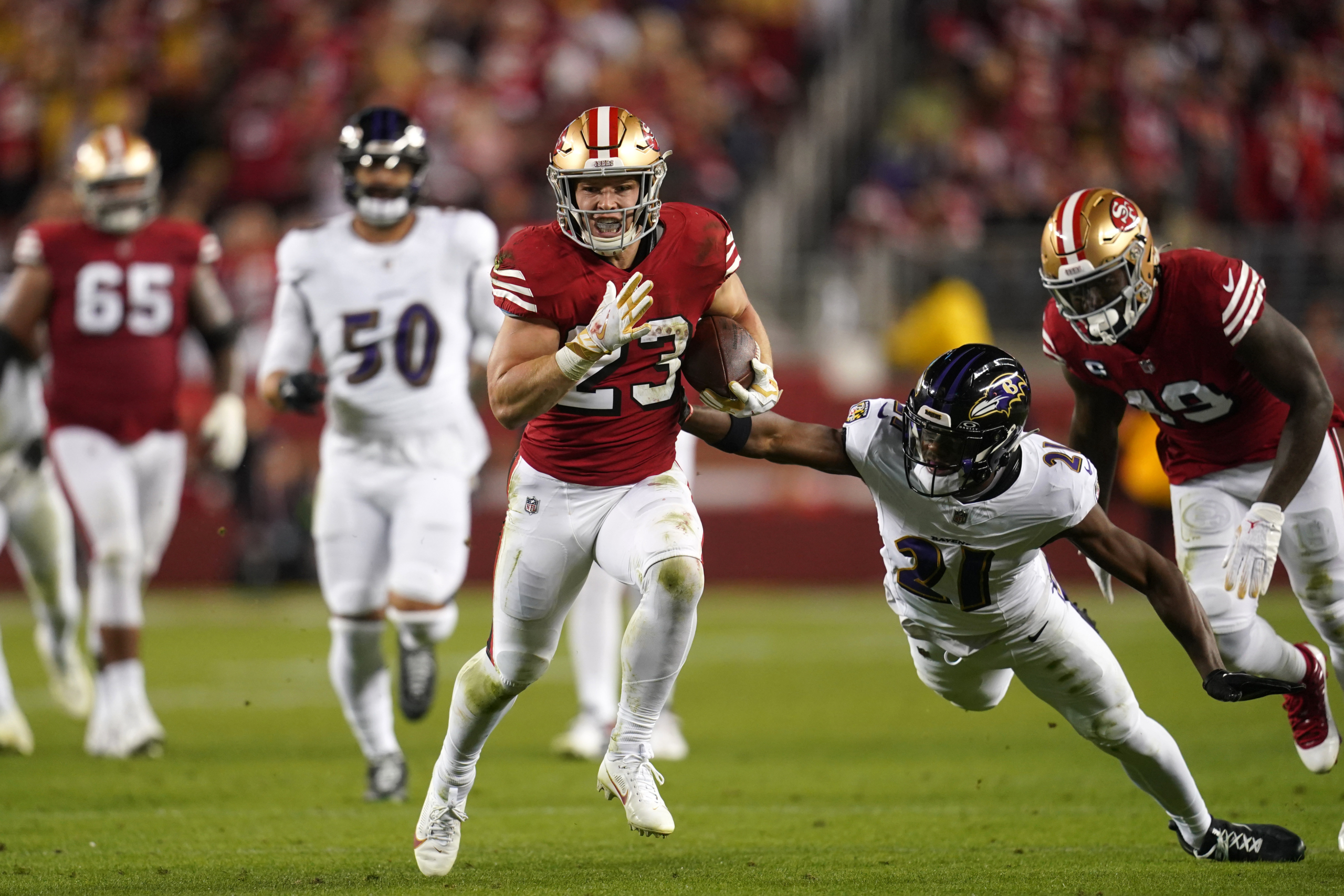 NFC West running back rankings 2025: Christian McCaffrey leads elite ...