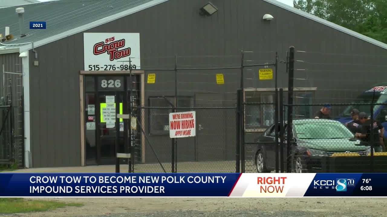 Crow Tow selected as Polk County's new vehicle impound service provider