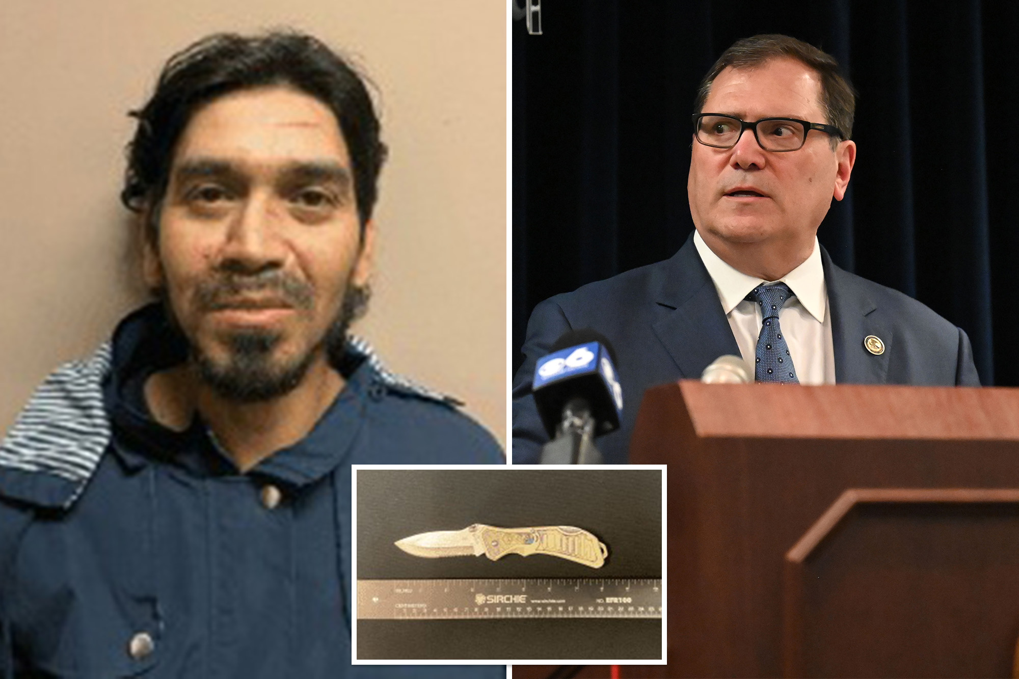 US Attorney for NY John Sarcone chased by knife-wielding illegal ...