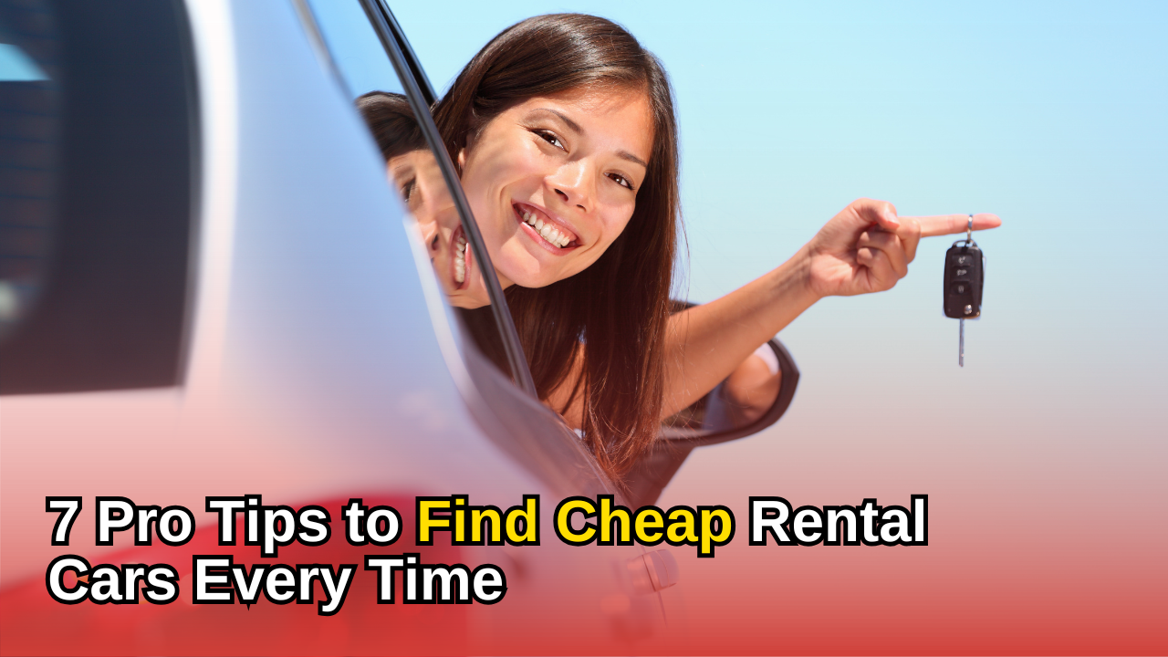7 Pro Tips to Find Cheap Rental Cars Every Time