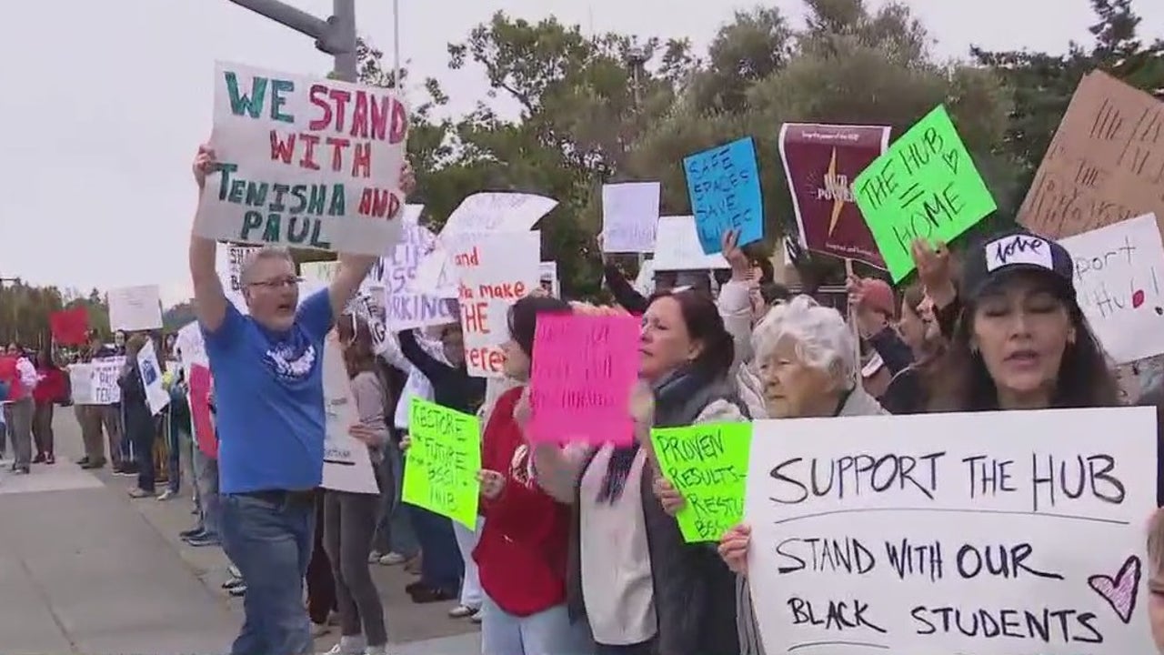 Tam High rally to bring back contractors serving Black students