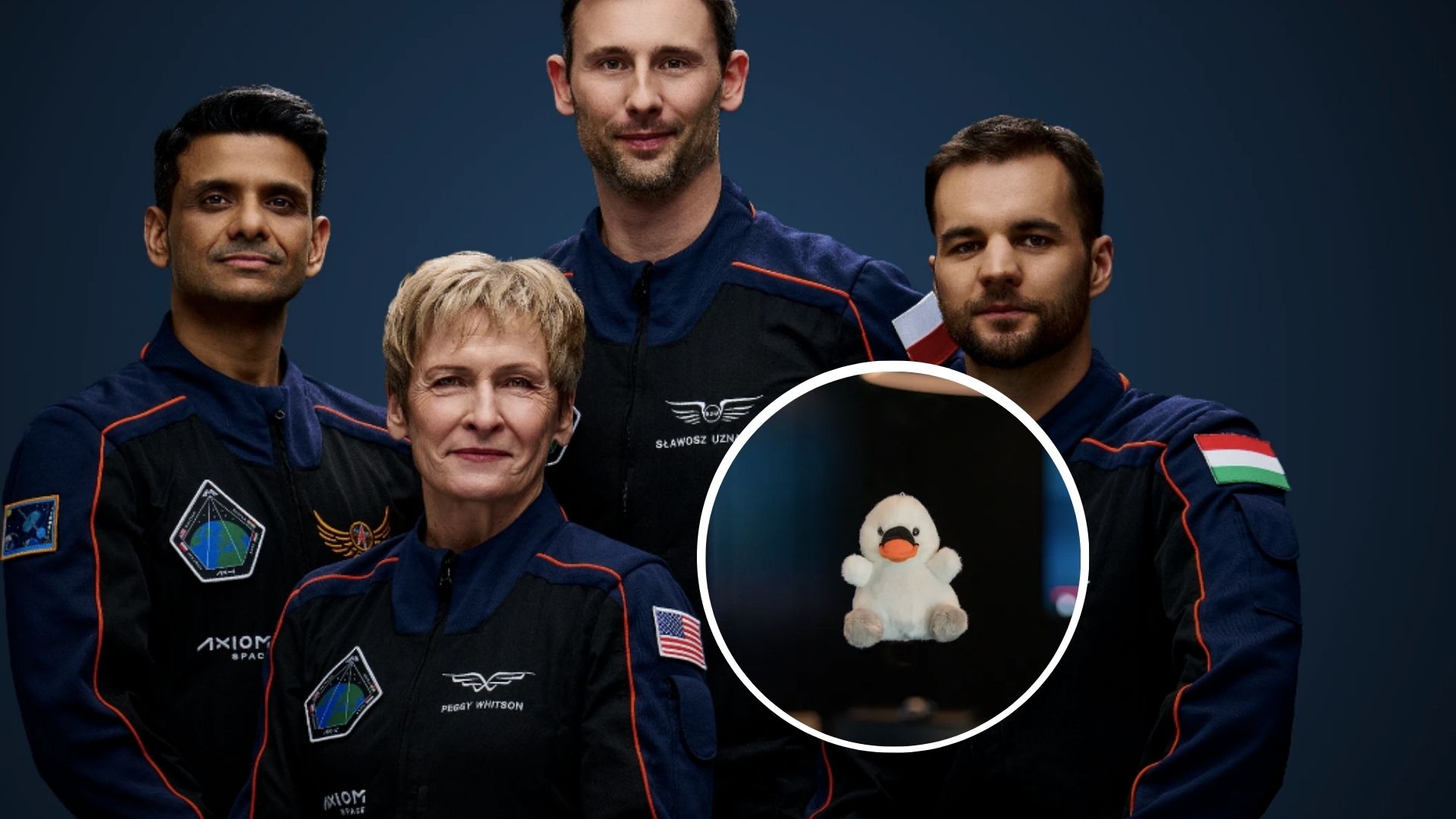 Space mission with swan: Ax-4’s astronauts to carry plush toy as zero ...