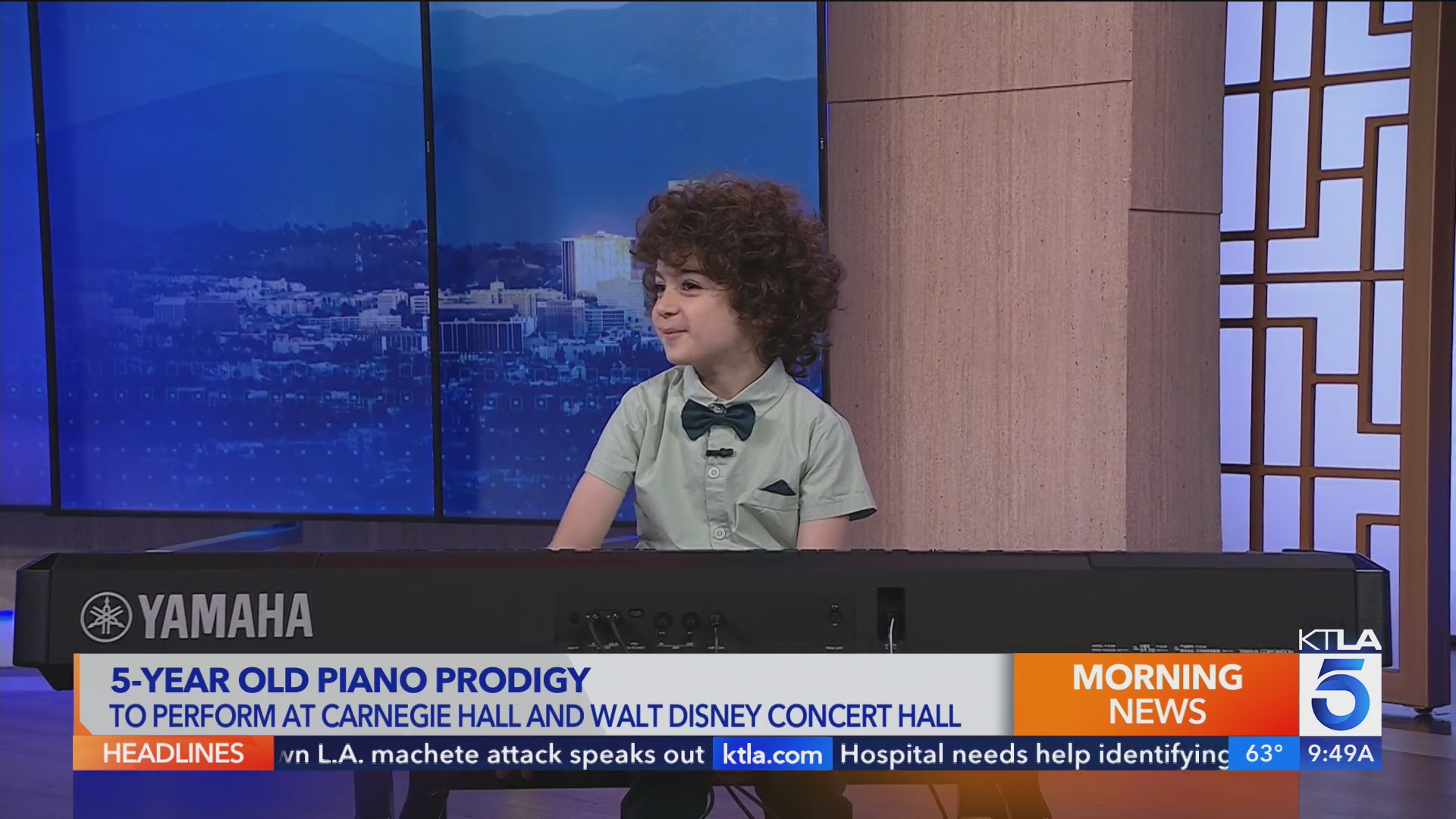 5-year-old piano prodigy set to play Disney Hall and Carnegie Hall
