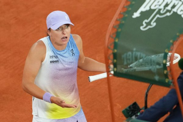 Iga Swiatek calls umpire's refusal to inspect mark unfair